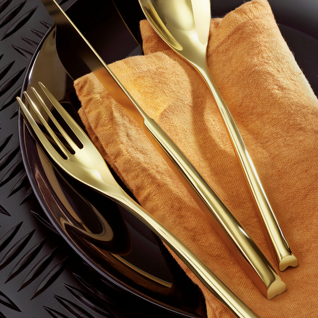 Table spoon , PVD Mirror PVD Gold, H-Art, Sambonet