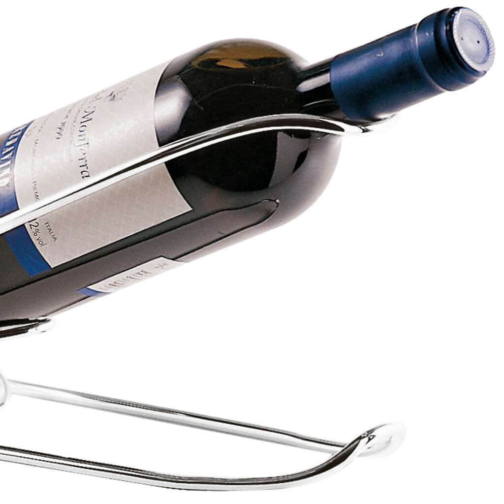 Bottle holder , Mirror Steel, Elite, Sambonet