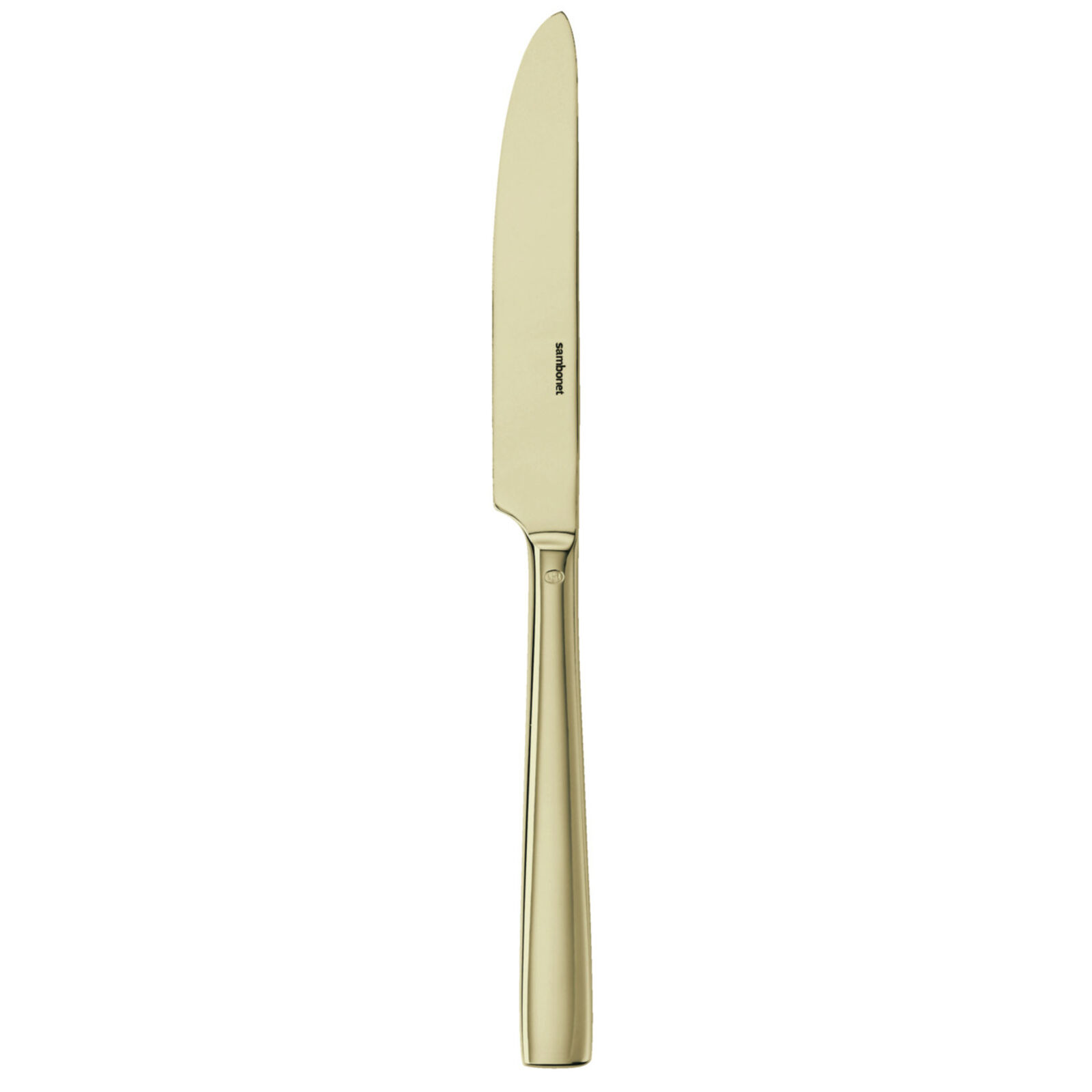 Table knife , PVD Mirror PVD Champagne, Flat, Sambonet